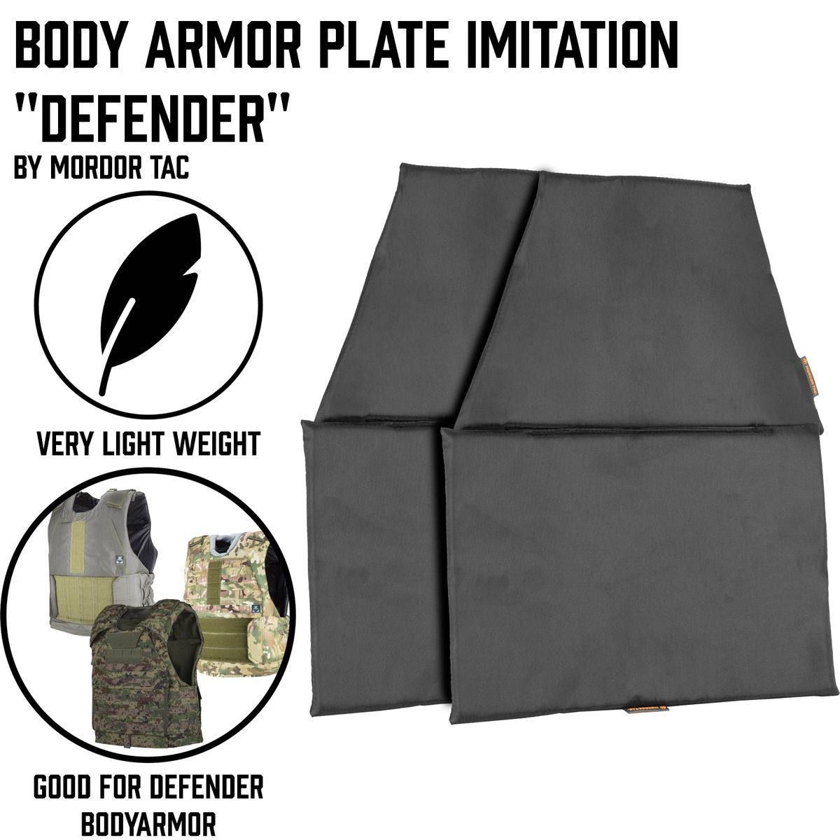 Light Plates Defender 2 | Grey-shop
