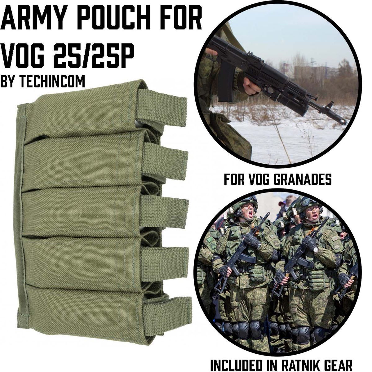 VOG Pouch Techincom | Grey-shop